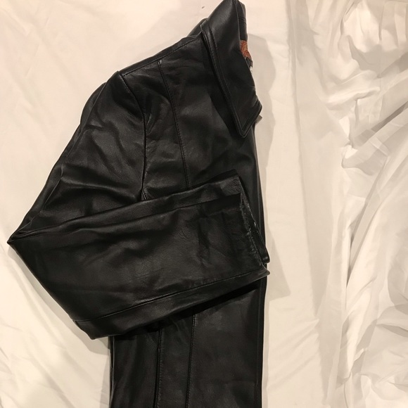 Convington | Jackets & Coats | Covington Black Leather Jacket | Poshmark